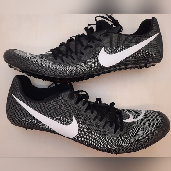 Nike | Shoes | New Nike Zoom Ja Fly 4 Track Spikes Black White Shoes ...
